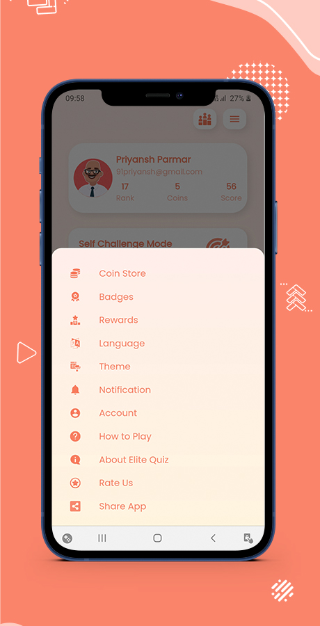Elite Quiz - Trivia Quiz | Quiz Game - Flutter Full App + Admin Panel by WRTeam